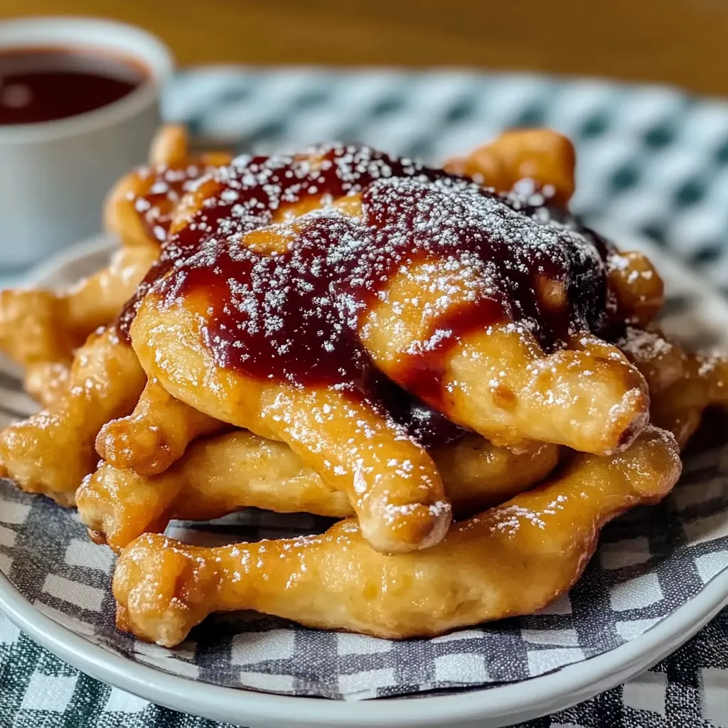 Crispy Funnel Cake Sticks: A Tempting Sweet Treat to Enjoy
